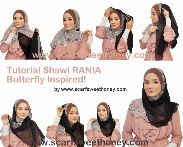 Beautiful Hijab Tutorial Collections ~ All About Hijab