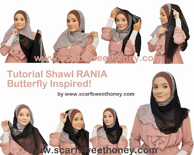 Beautiful Hijab Tutorial Collections ~ All About Hijab