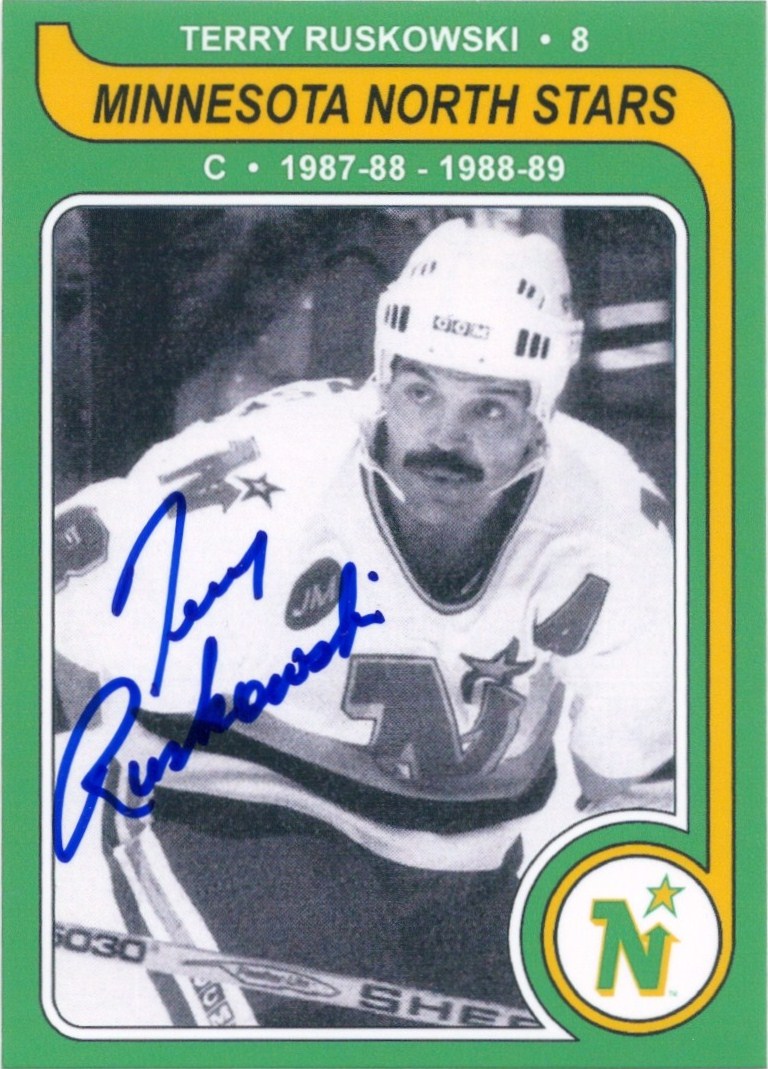 Minnesota Sports Autograph Project: TERRY RUSKOWSKI