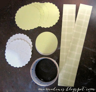 Dina Kowal Creative: Tape Roll Box Tutorial - DT Thursday