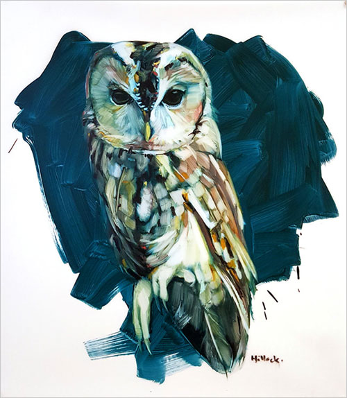 My Owl Barn: Toronto Based Artist Mixes Impressionism and Realism to Paint