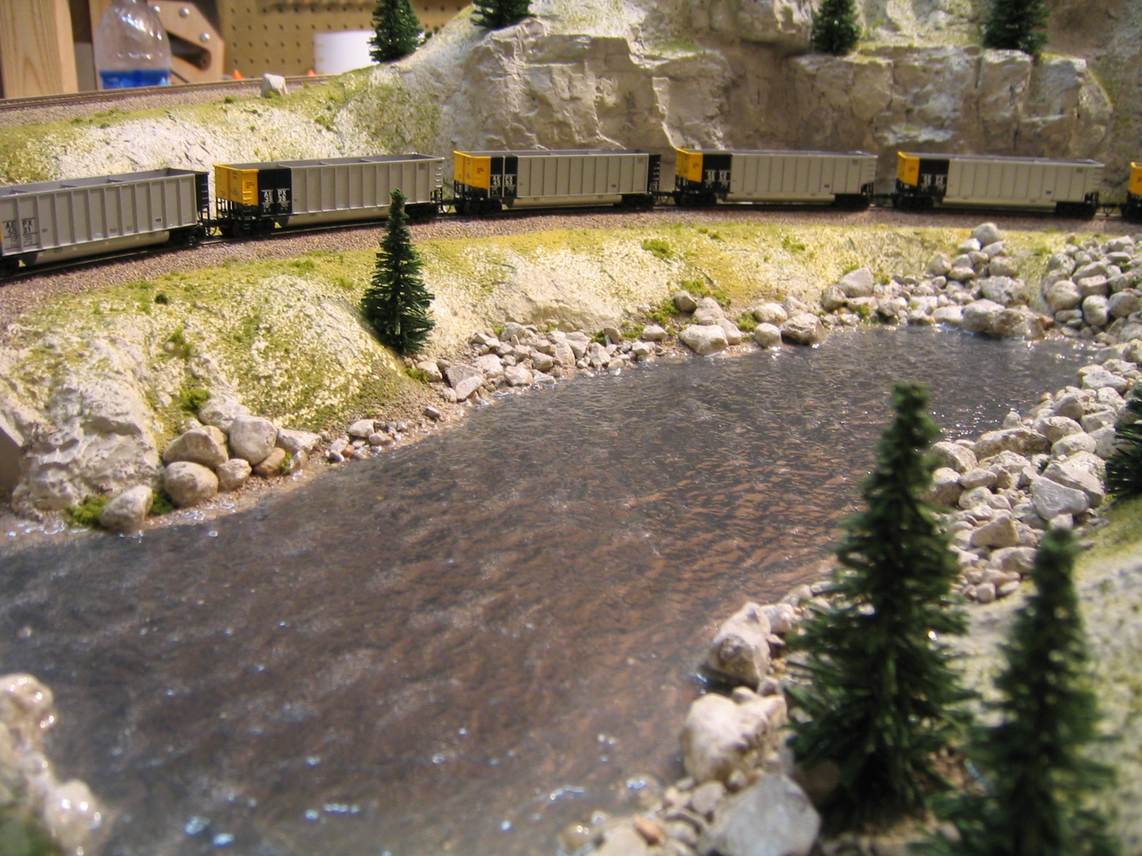 N Scale Addiction: A Few Features of my Rocky Mountain Sub Model Railroad