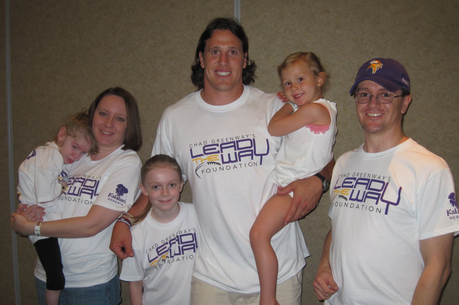 Wayne Adele Kaeli and Lily: Children's Art Show/Auction & Vikings Chad ...