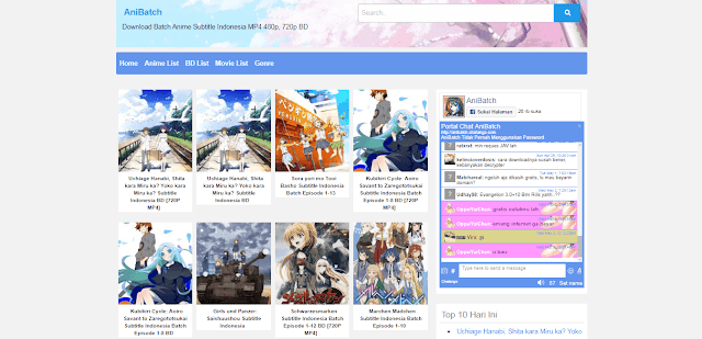 10 Website Download Anime Sub Indo Terbaik Paling Lengkap dan Cepat ...
