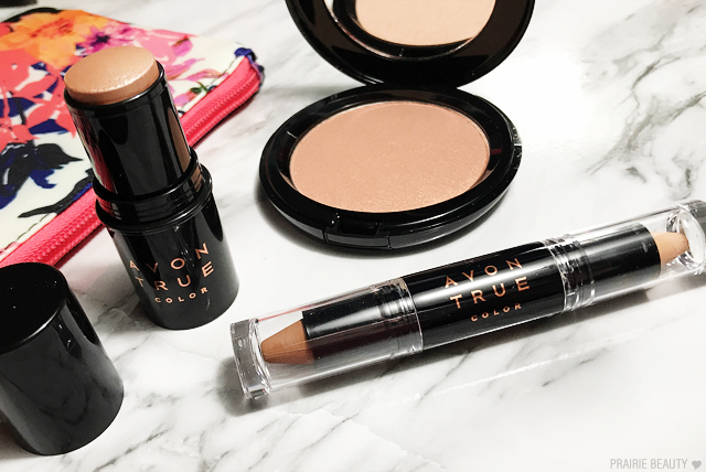 REVIEW: Avon True Color Contouring & Highlighting Products - Prairie Beauty