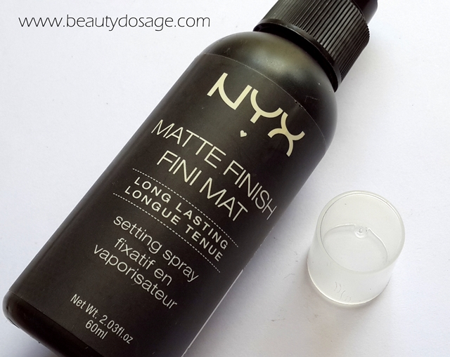 Review of The NYX Matte Finish setting spray from Blanc to Noir ...