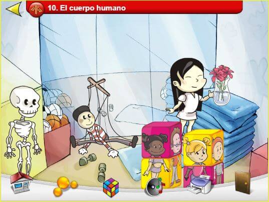 Jugando y aprendiendo juntos: El cuerpo humano Atenex