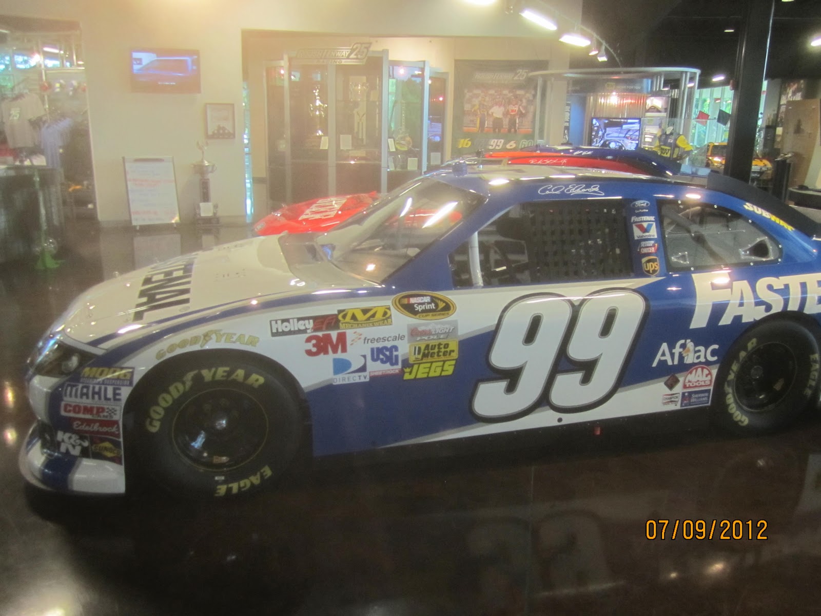 Go with the Gilmore's: Back to Charlotte to visit some racing shops