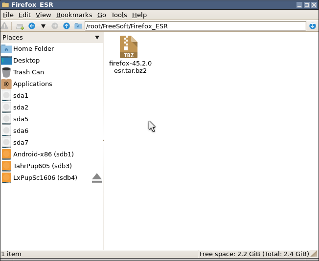 軽量Linux：LxPupSc-16.06.2 に Firefox ESR最新版をインストール ショートカットを作成！ : Windowsは ...