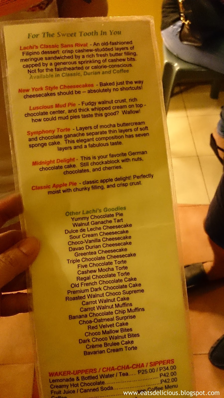 Lachi's Sans Rival Atbp in Davao | Eats Delicious!