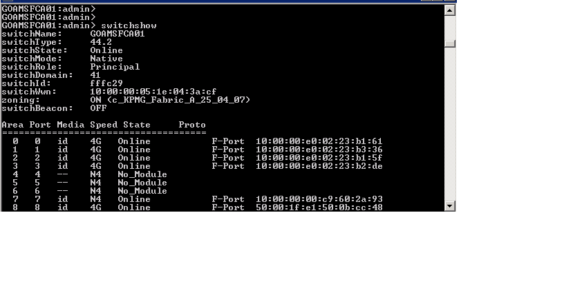 Hitachi Storage Arrays: Troubleshooting of Brocade SAN Switch
