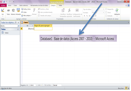 Microsoft Access 2010: Interfaz de Access 2010