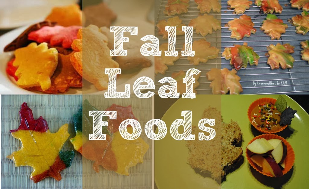 With a Faithful Heart: Little Ones Learning: Fall leaf foods!