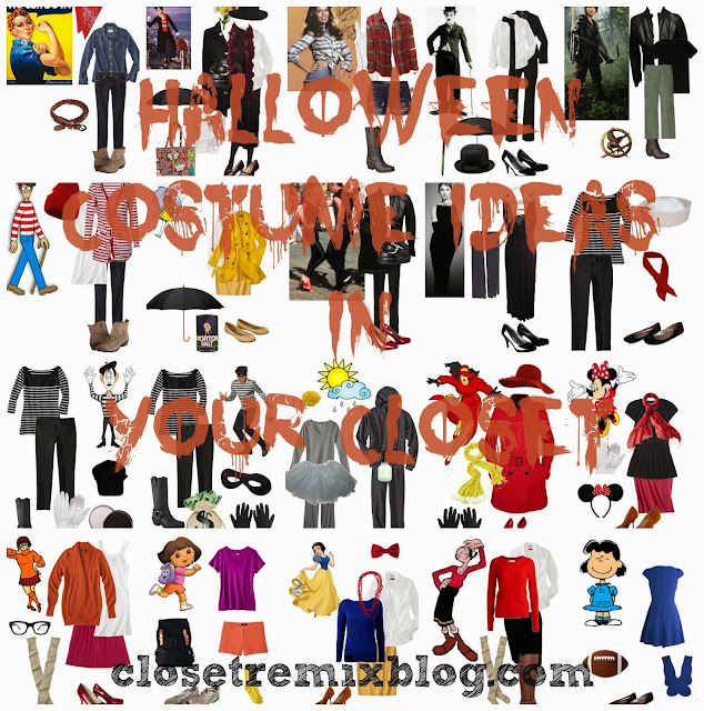 Closet Remix: Remix It! Simple Halloween Costumes in Your Closet Part 2 ...