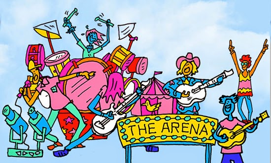 Andy Smith Illustrator Blog: V Festival