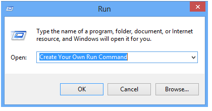 HOW TO CREATE YOUR OWN RUN COMMANDS IN WINDOWS ~ How To Solved Everything