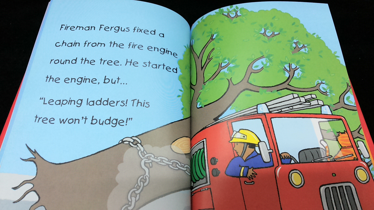 Kid Books Blog: 62.Just the Job / Fireman Fergus / Fireman Sam /Little ...