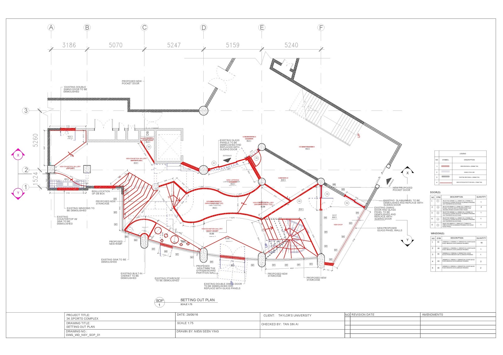 Footsteps of a Future Designer : Detail and Working Drawings - Final ...