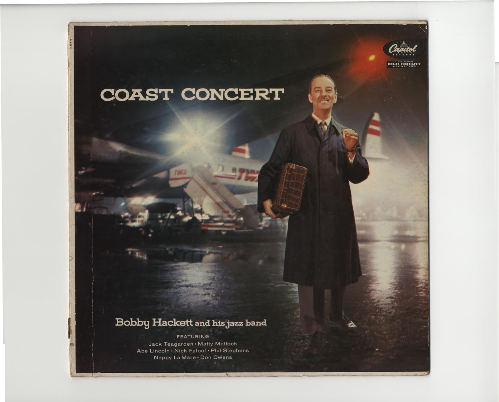 Bobby Hackett And His Jazz Band 1956 Coast Concert