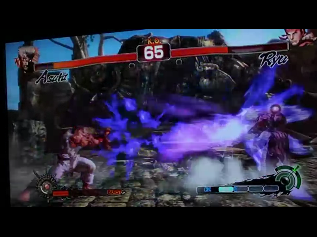 Fightvg Asuras Wrath Gameplay Of Ryu And Evil Ryu