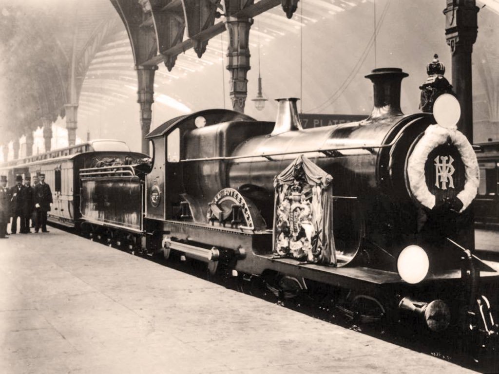 The History Girls: Queen Victoria's first railway journey by Janie Hampton