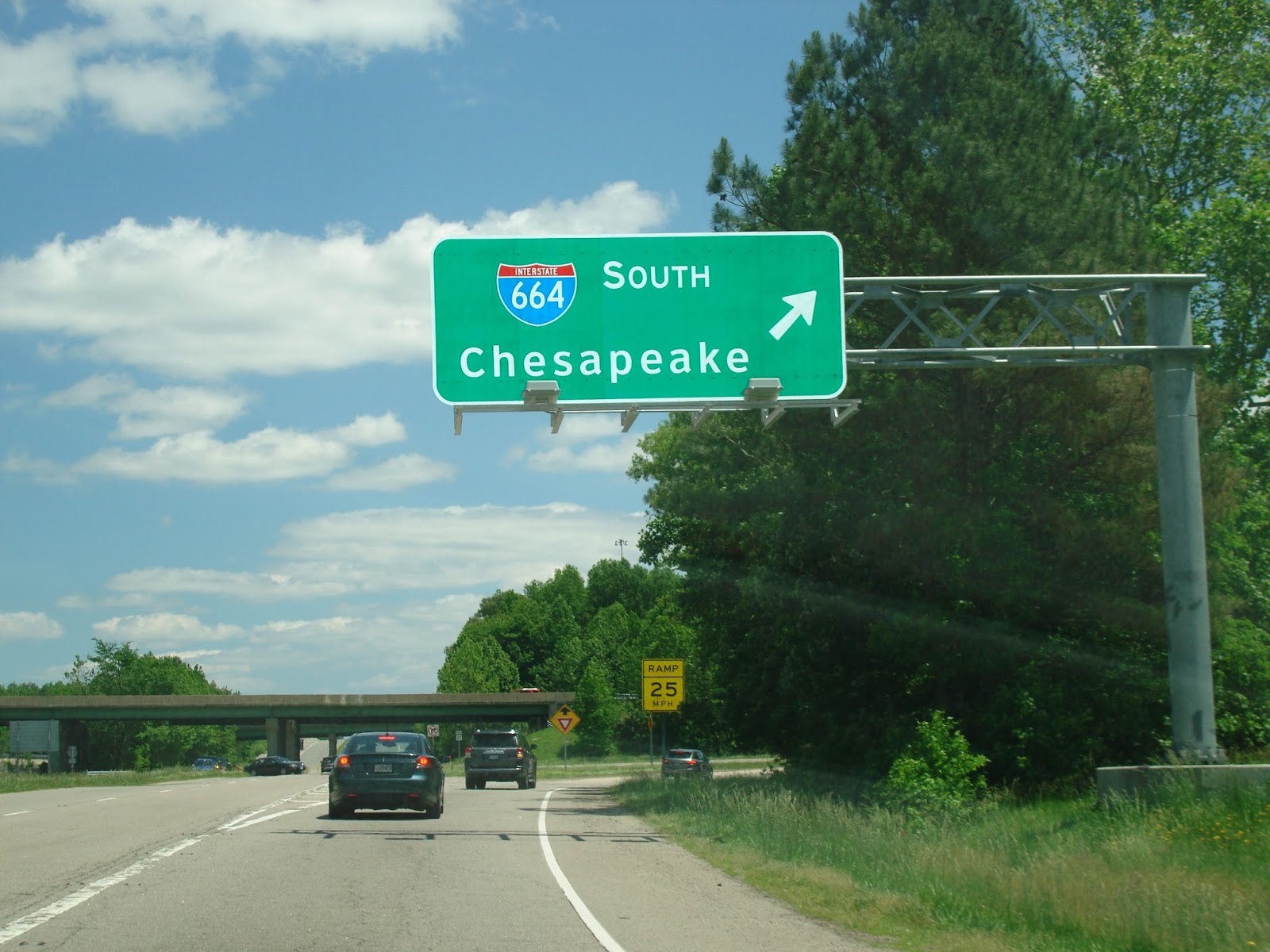 Luke's Signs: Interstate 664, Route 164, & Rt. 17 - Suffolk, VA