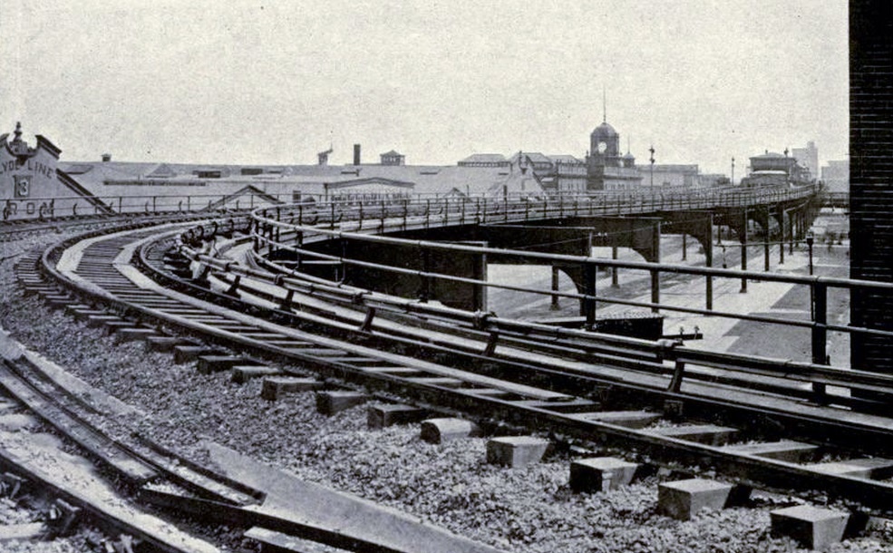 Philly & Stuff: Delaware Avenue Elevated Railway - Philadelphia - 1908