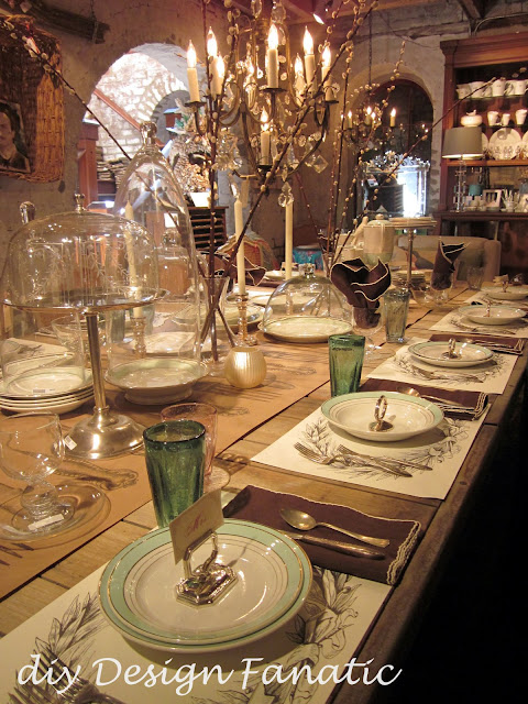 diy Design Fanatic: Paris Market Tablescape