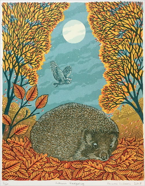 My Owl Barn: Vanessa Lubach Carves Intricate Linocuts Inspired By ...