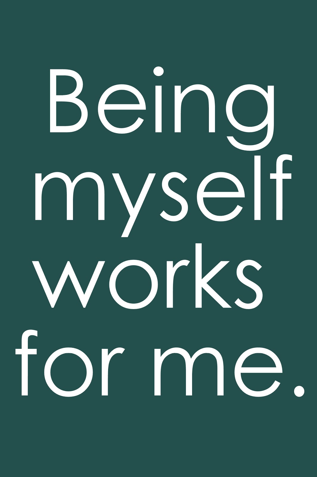 Domestic Fashionista: I love it...but it doesn't work for me.