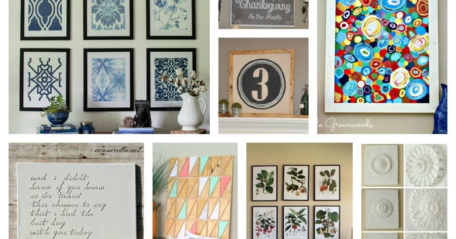 28 Affordable DIY Artwork Ideas | Postcards from the Ridge