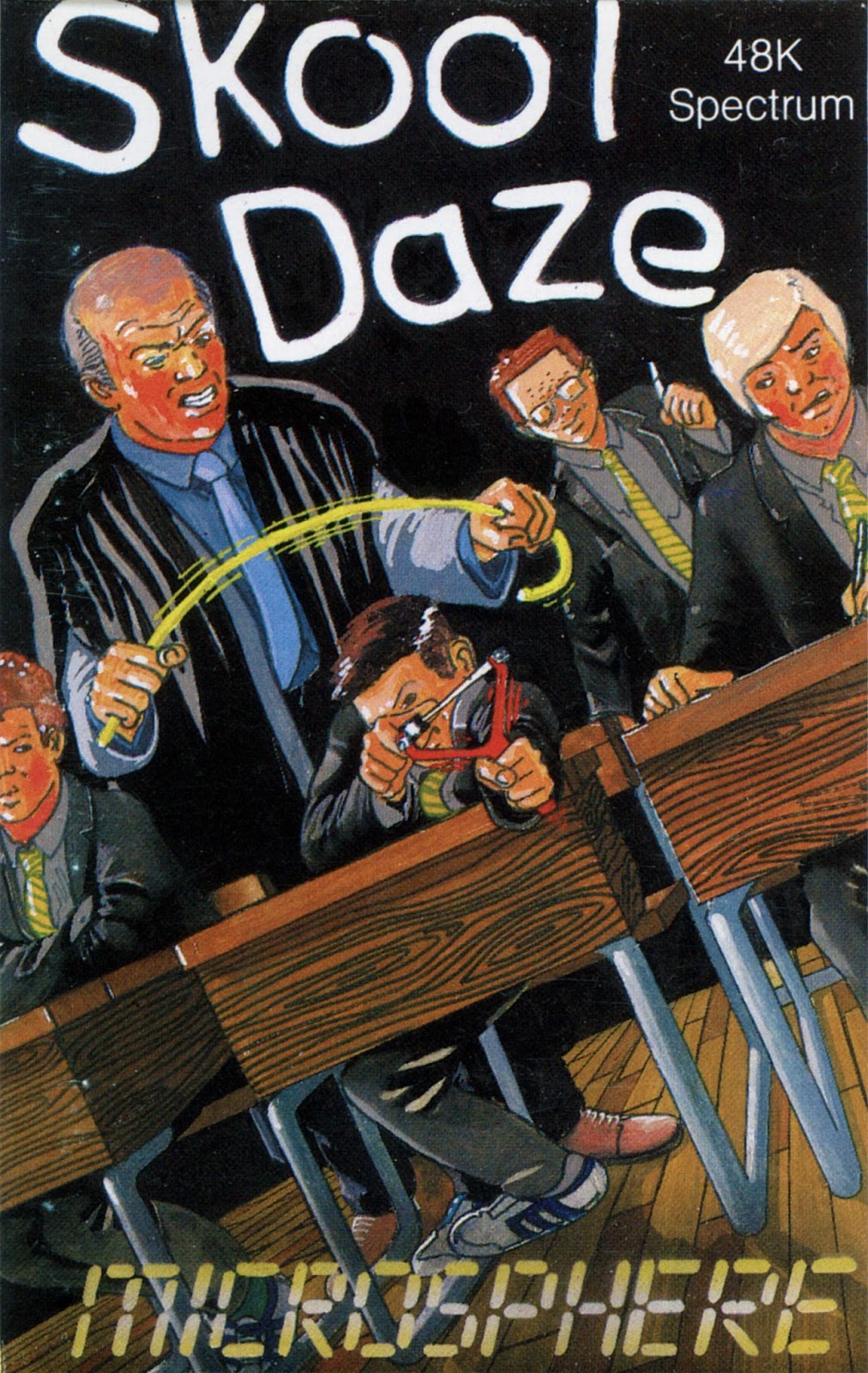 ZX Spectrum covers for Mobygames: Skool Daze