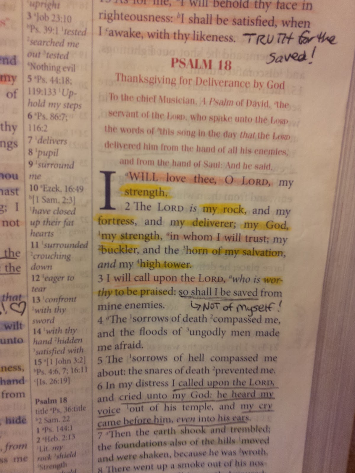 The Talbert Report: Psalm 18