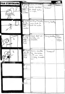 THE 4TH FLOOR: Rough Storyboard