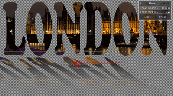 PhotoEffect: Using GIMP To Put An Image Inside Text