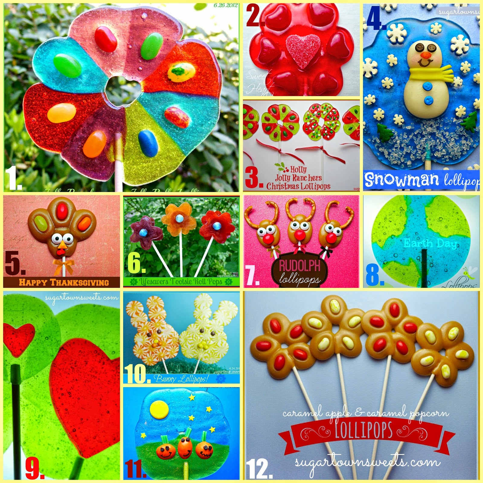 Sugartown Sweets: Lollipop Round-up In Celebration Of National Lollipop ...