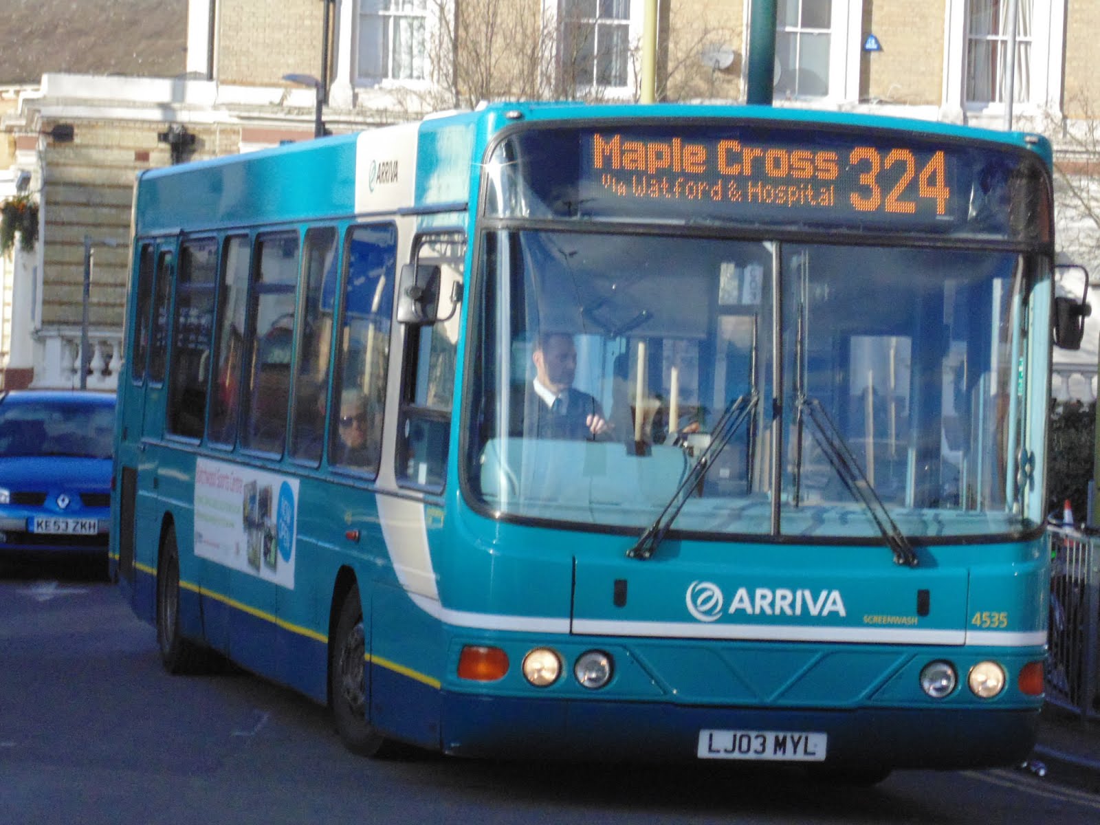 Rectory Musings: 324 Bus Route To/From Maple Cross