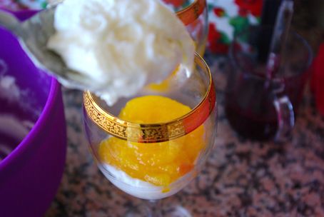 Peşmelba (Şeftali tatlısı)