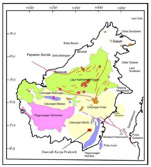 Geologi Regional Cekungan Kutai | All About Geology