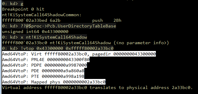zerosum0x0: Fixing Remote Windows Kernel Payloads to Bypass Meltdown KVA Shadow
