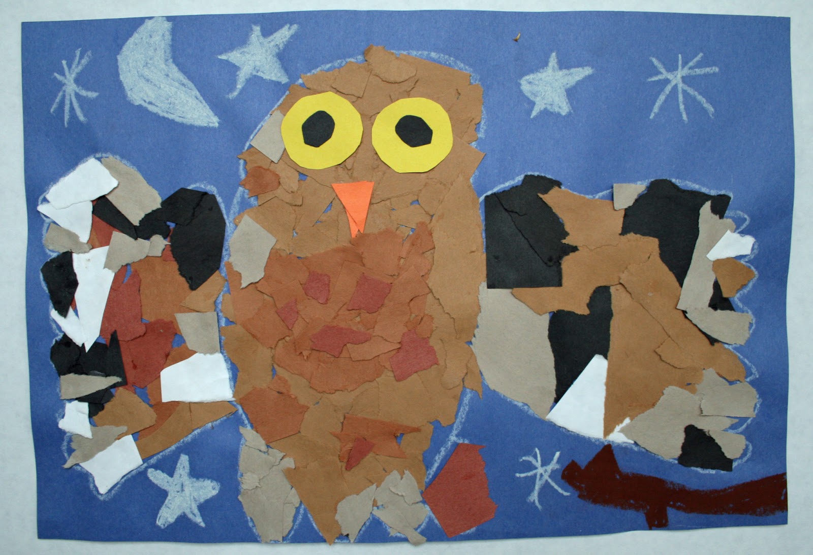 Salem Hyde Artroom : Owl Collage