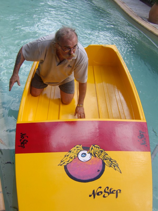 DIY 8ft Boat: IT FLOATS