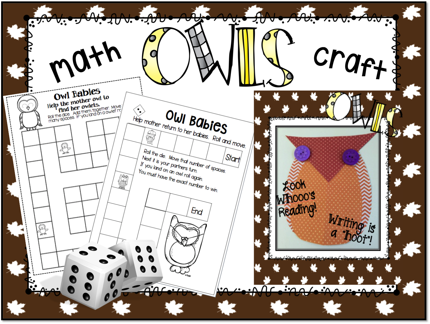 1st Grade Hip Hip Hooray!: "Owl" bet you will love this packet on OWLS!