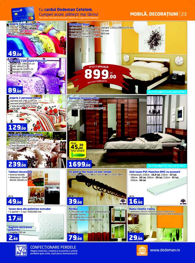 Catalog oferte si promotii: Oferta Dedeman Piatra Neamt august ...
