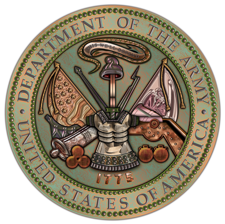 Military Insignia 3D : The United States Army Seal