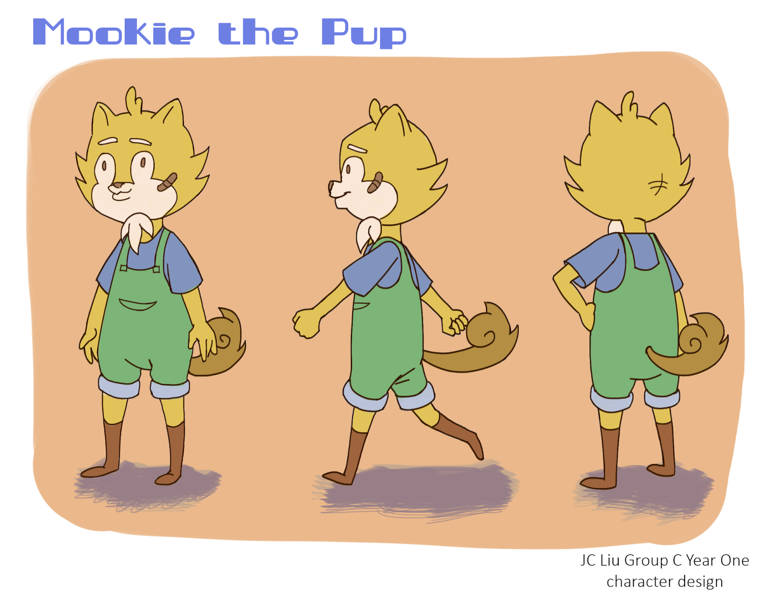 Sheridan Animation 2015 Portfolio: Character Design and Layout