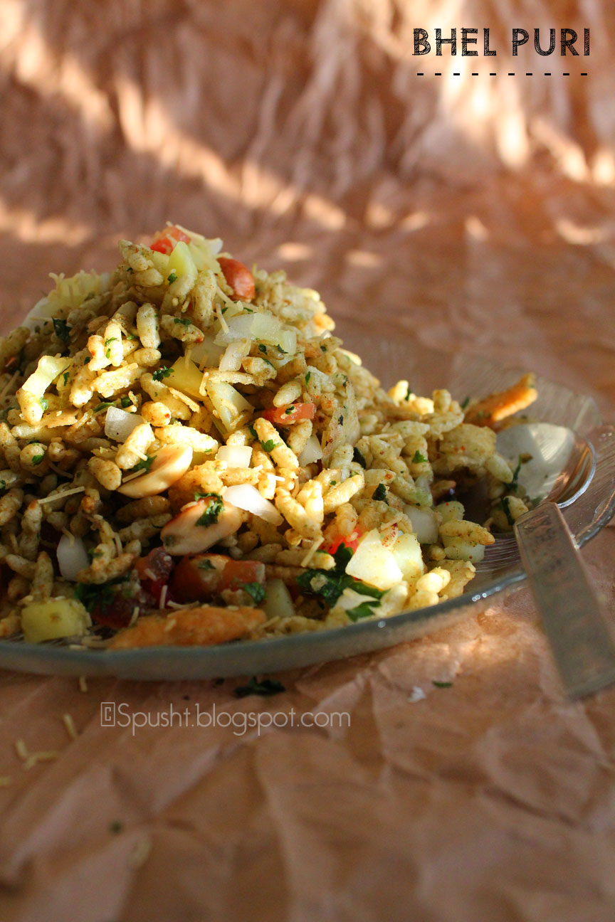 Spusht: Bhel Puri Recipe | Indian Chaat Recipe