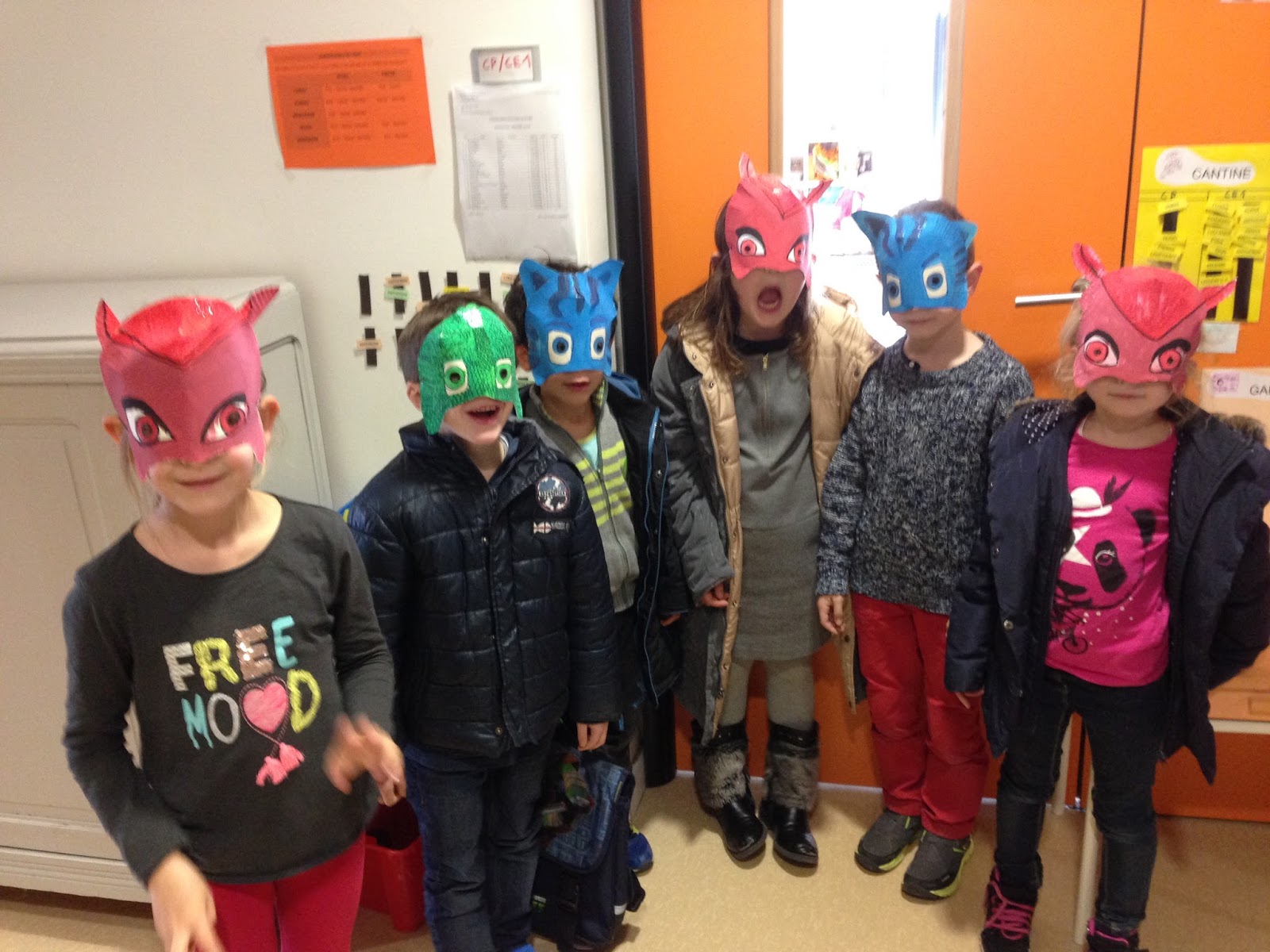 La boite à idées de l' atelier 3B* * *: Masques des pyjamasques / PJMASK