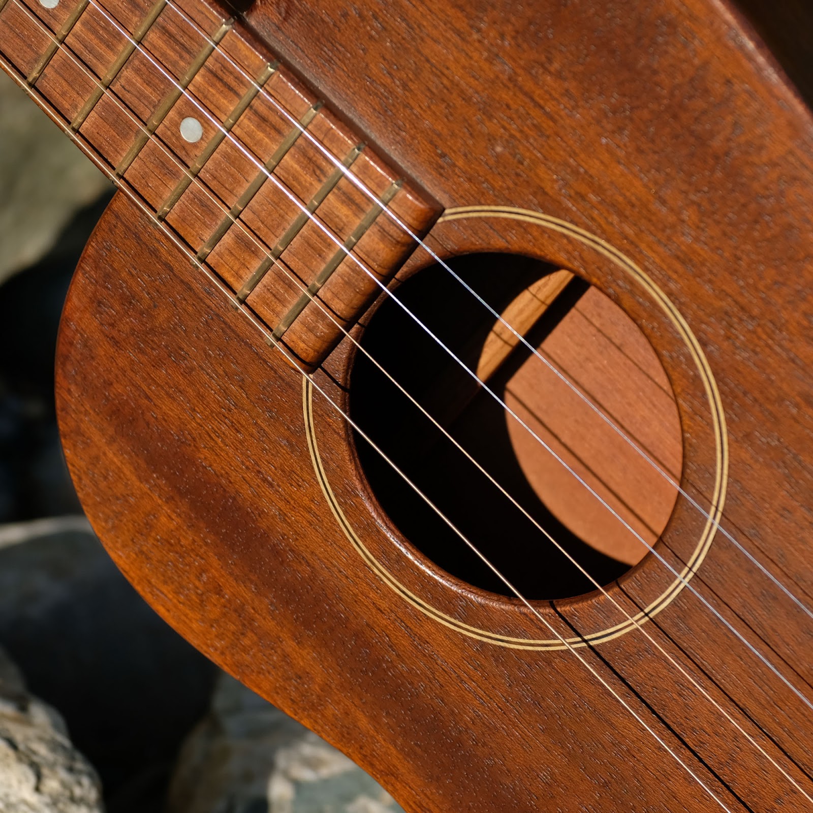 1950s Vega-made Fandel Mini Tenor Guitar (Conversion)