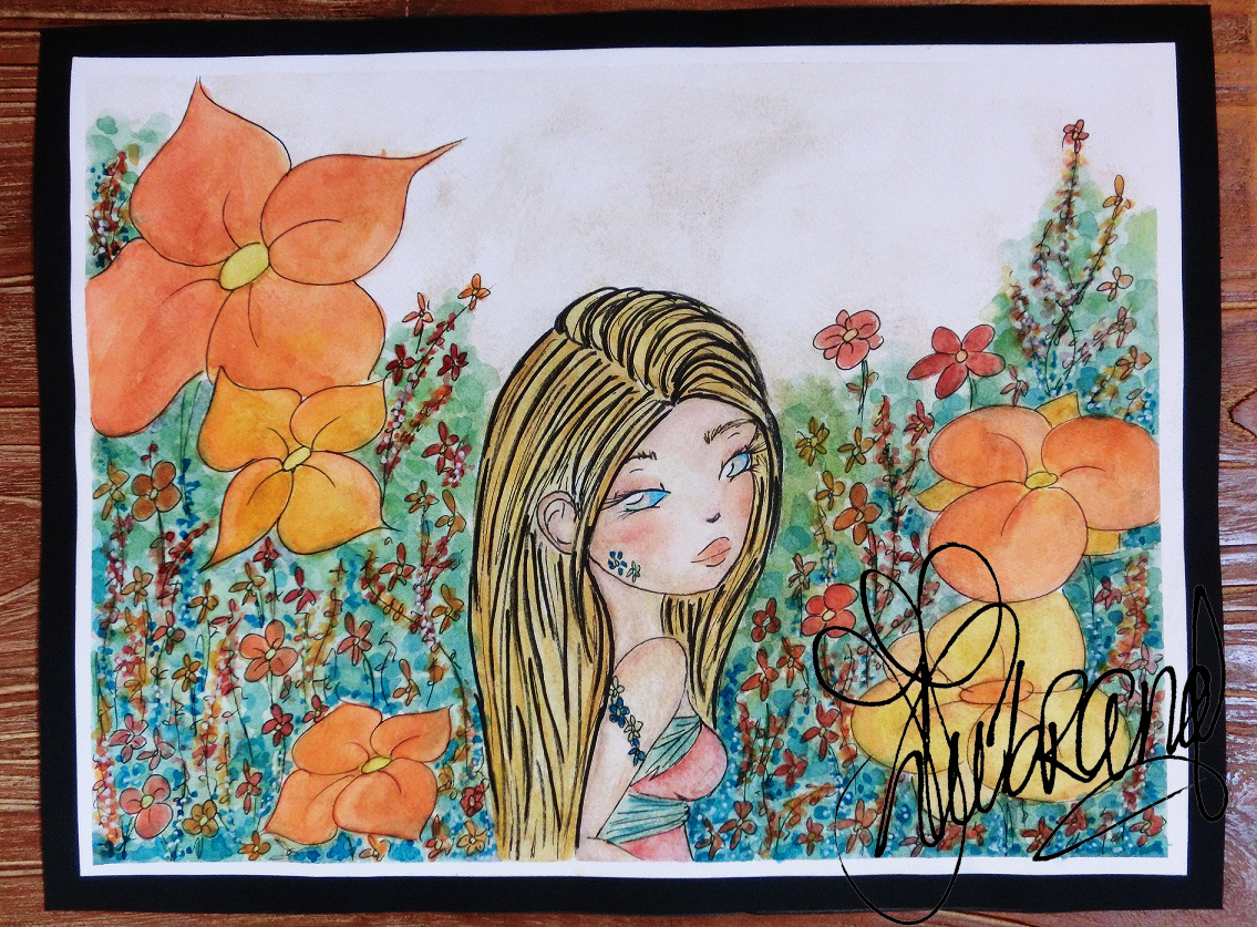 A Look in a Creative Mind: TJ's Original Art Sale: The Flower Girls